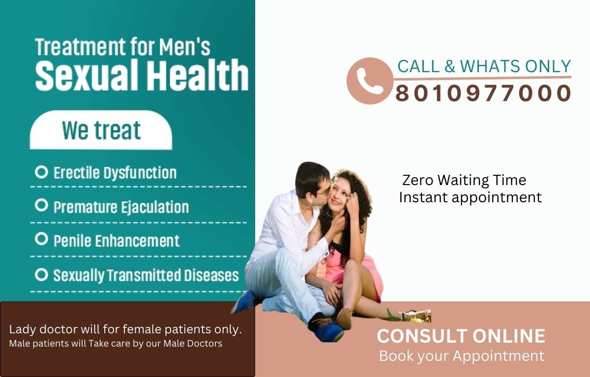 Lady sexologists for Male Problems in Delhi